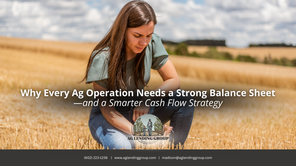 Why Every Ag Operation Needs a Strong Balance Sheet—and a Smarter Cash ...